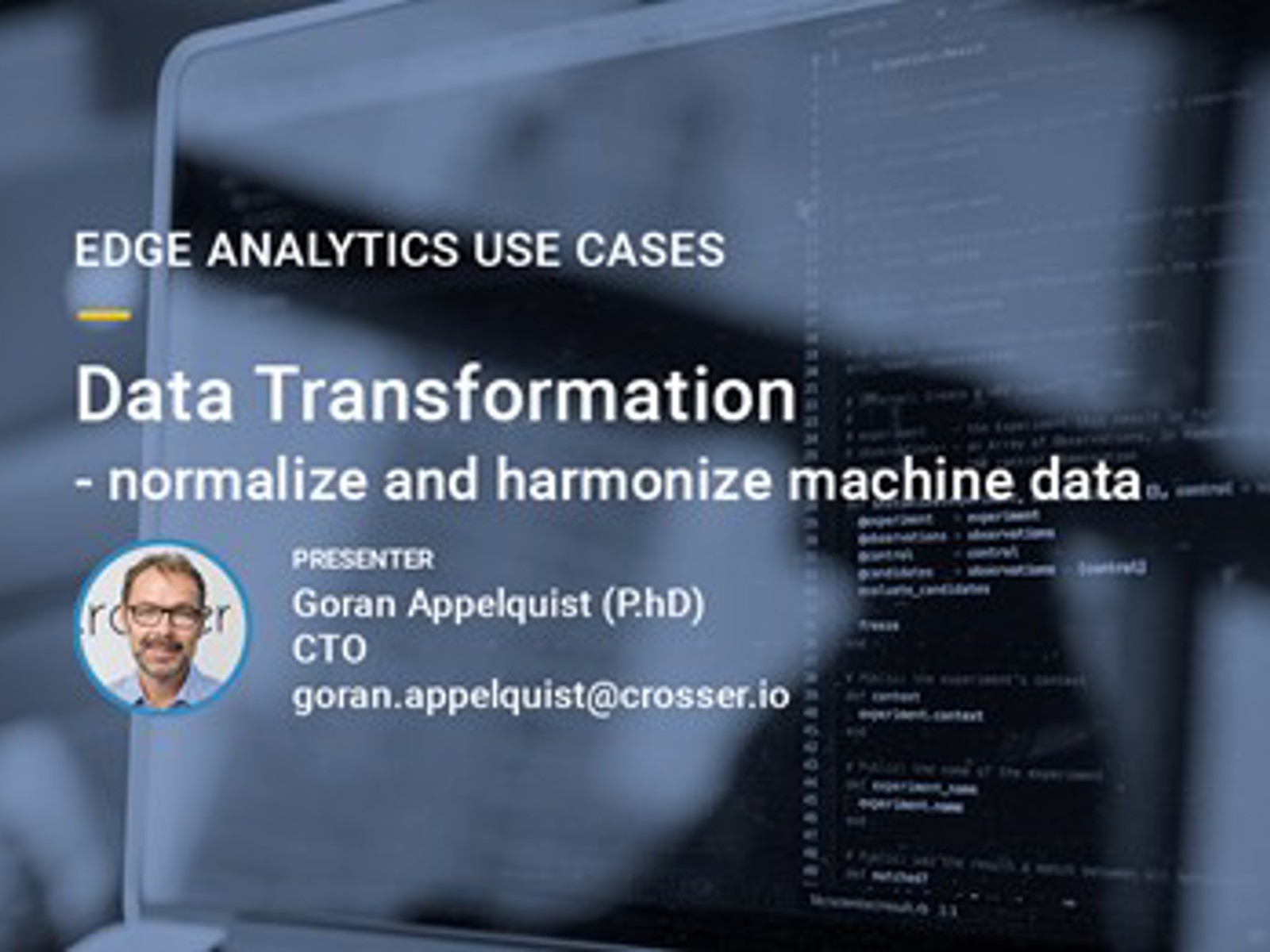 Industrial IoT & Industry 4.0 | Crosser Use Cases