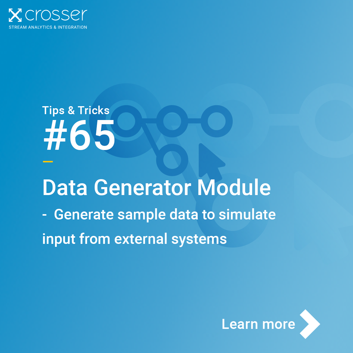 Use Data Generator to ingest lists | Crosser