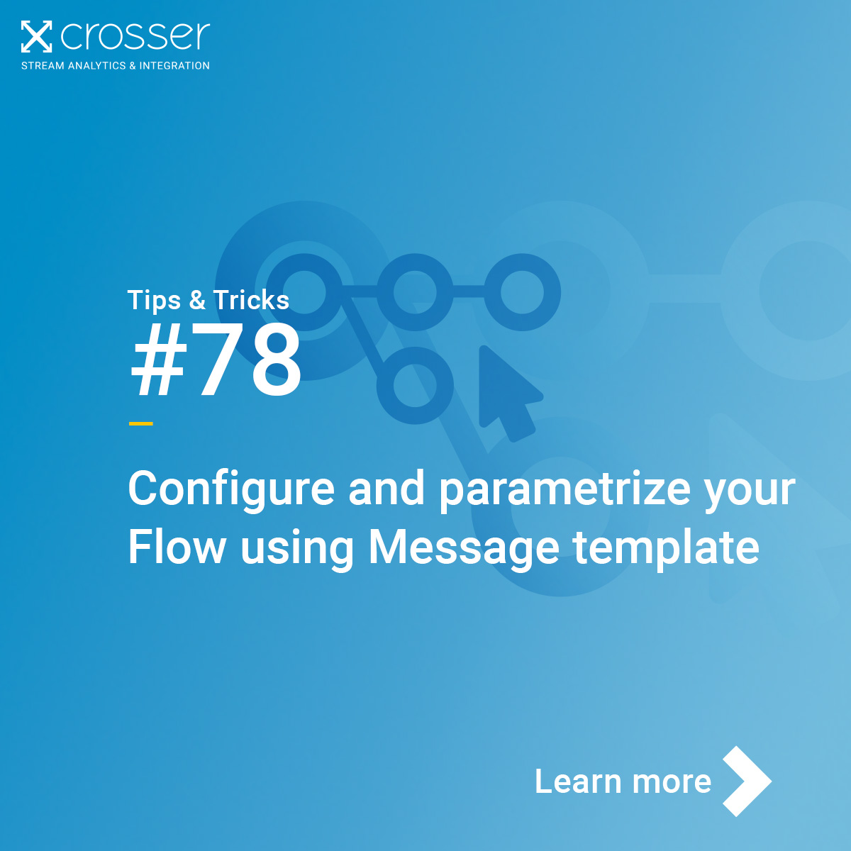 Configure and parametrize your Flow using Message Template Module | Crosser